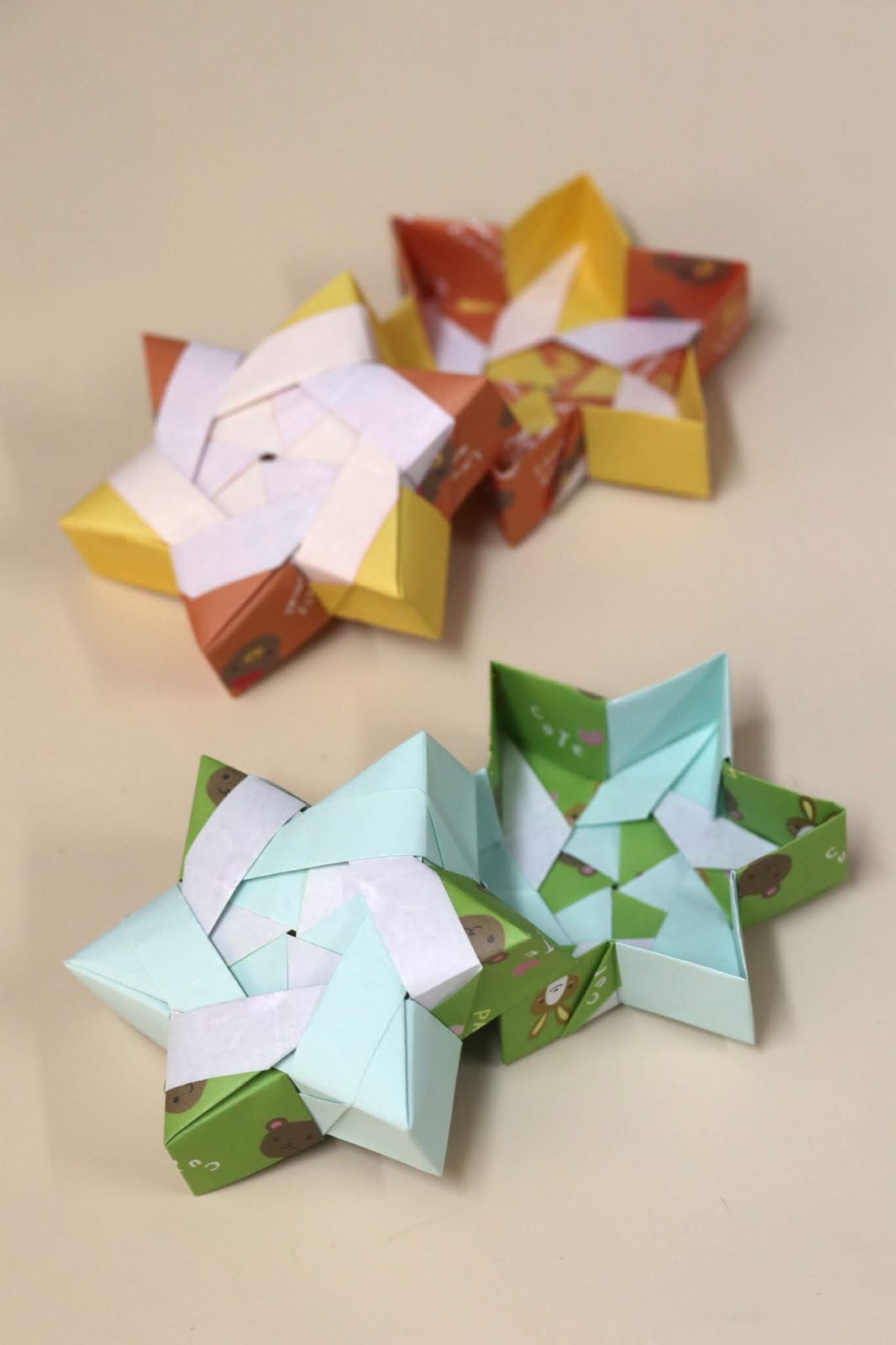 Tutorial #131: Origami 6 Point Star Box | The Idea King