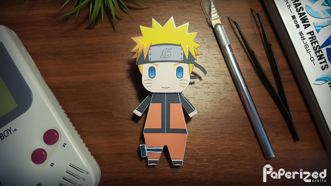 Naruto: Shippuden - Naruto Uzumaki Paperized | Paperized Crafts