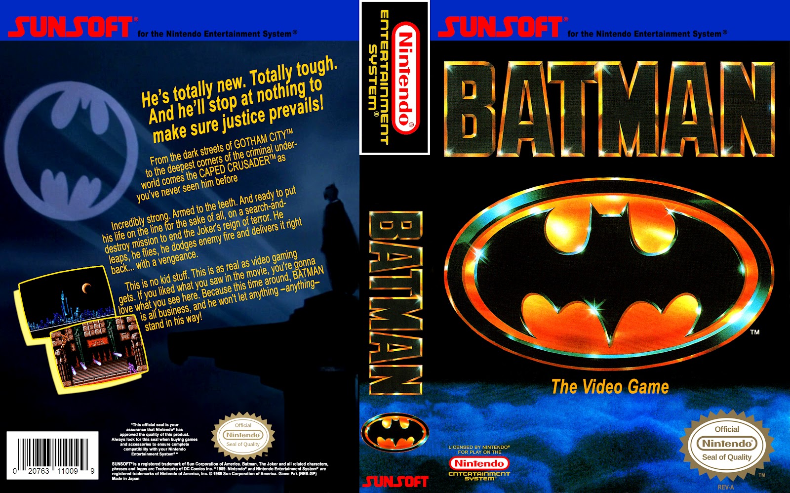 [AÇÃO GAMES 007] BATMAN: THE VIDEO GAME (NES) [#063]