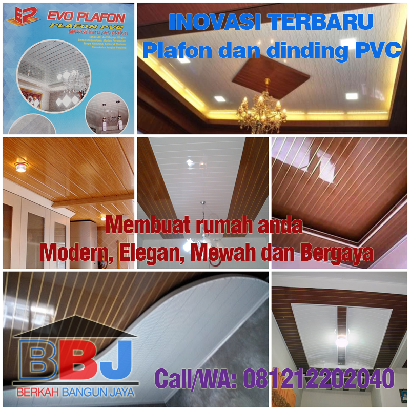 BBJ PLAFON PVC & GYPSUM: PENGERTIAN DAN JENIS PLAFON