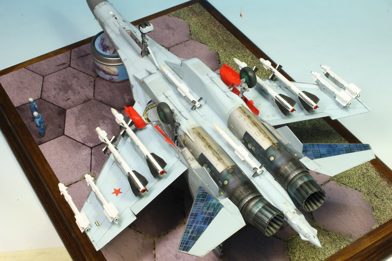 Istvan Michalko's scale models: Russian Sukhoi Su-35S Flanker-E - GWH ...