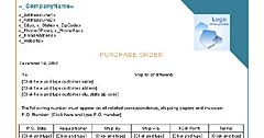 Offset Purchase Order MS Word Template Download FREE ~ I m Saif Ali
