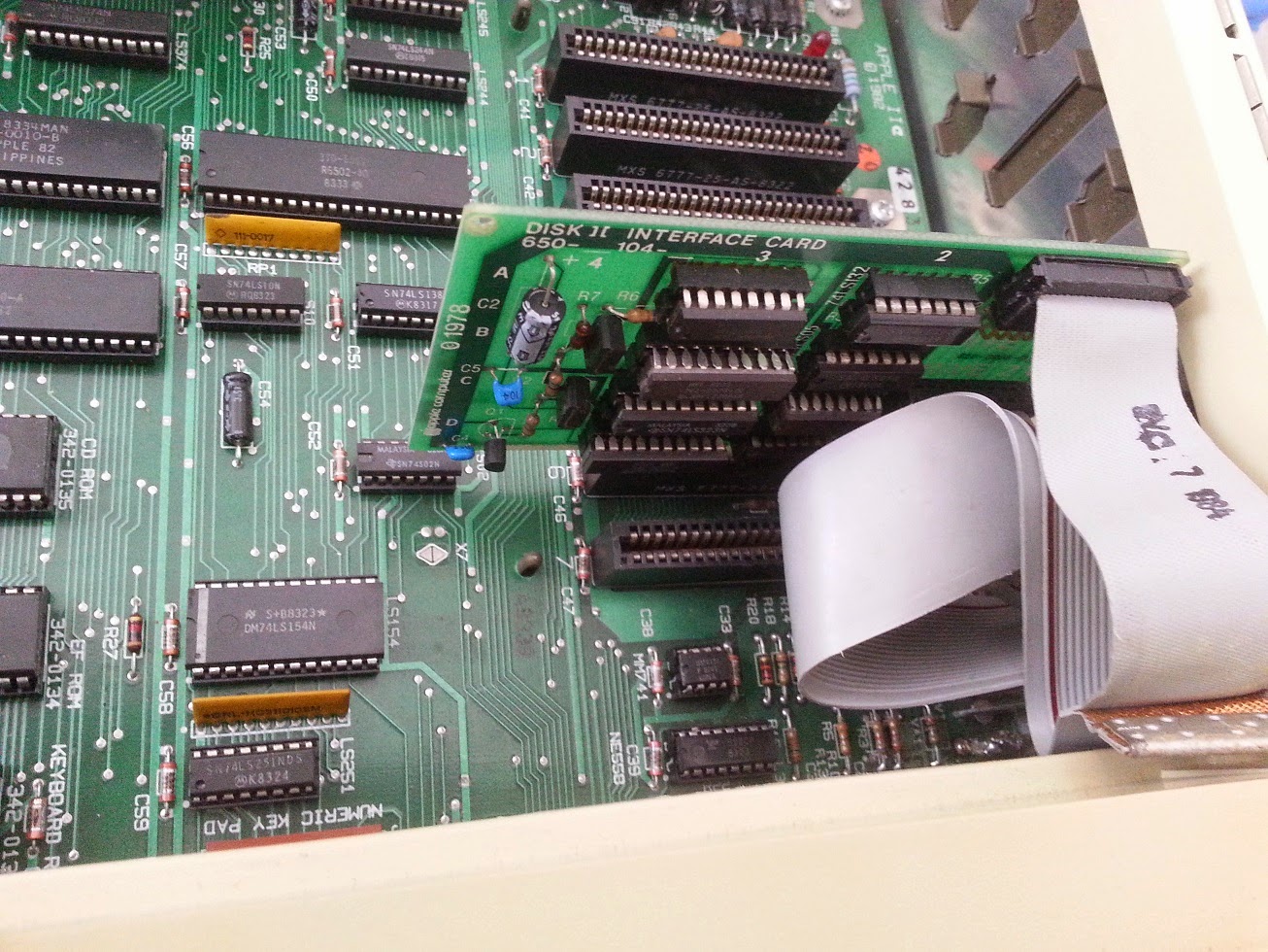 Vintage Computing: Apple IIe: Repairing the Disc II Drive