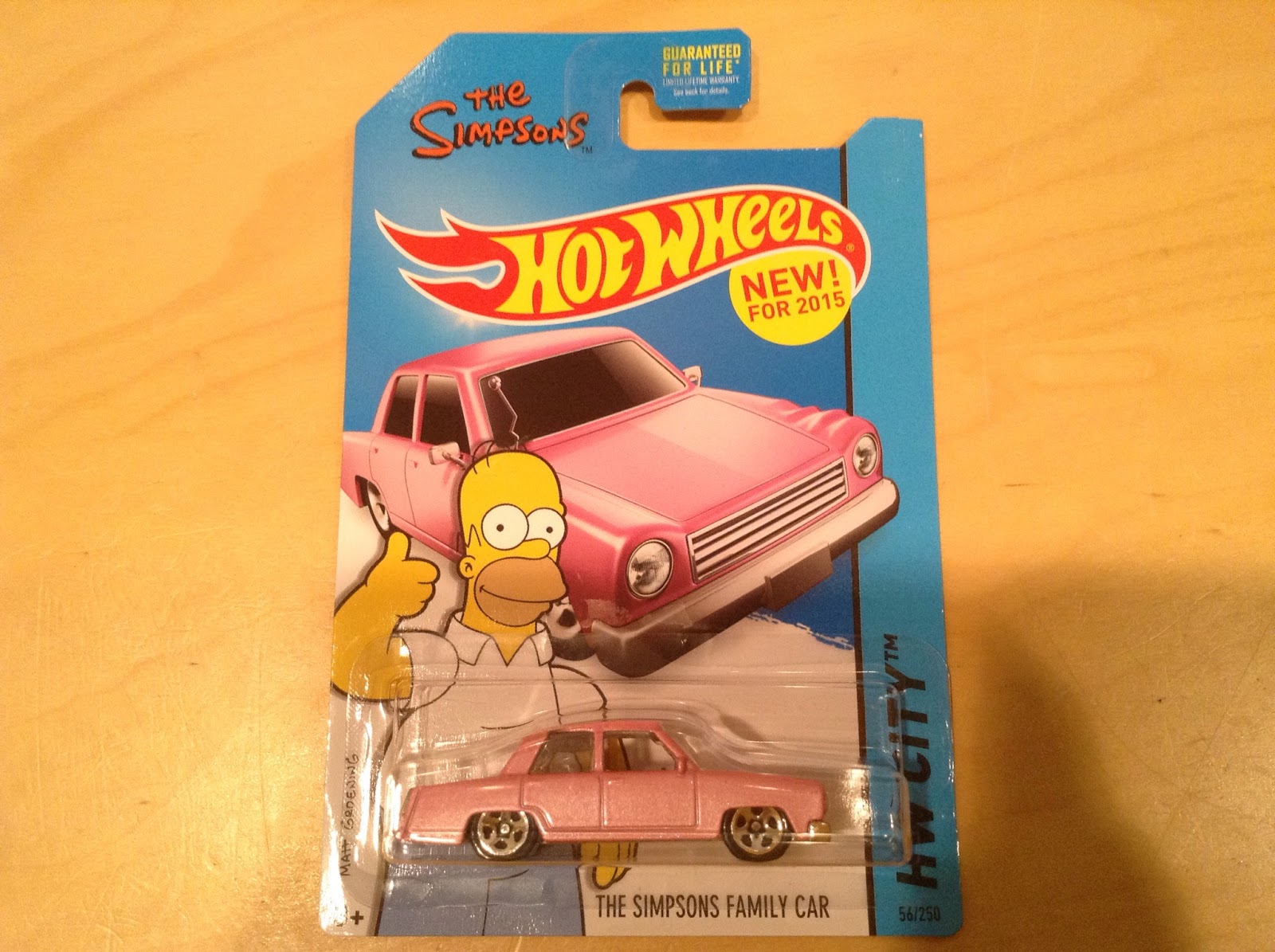 JULIAN'S HOT WHEELS BLOG: The Simpsons Family Car (New for 2015)