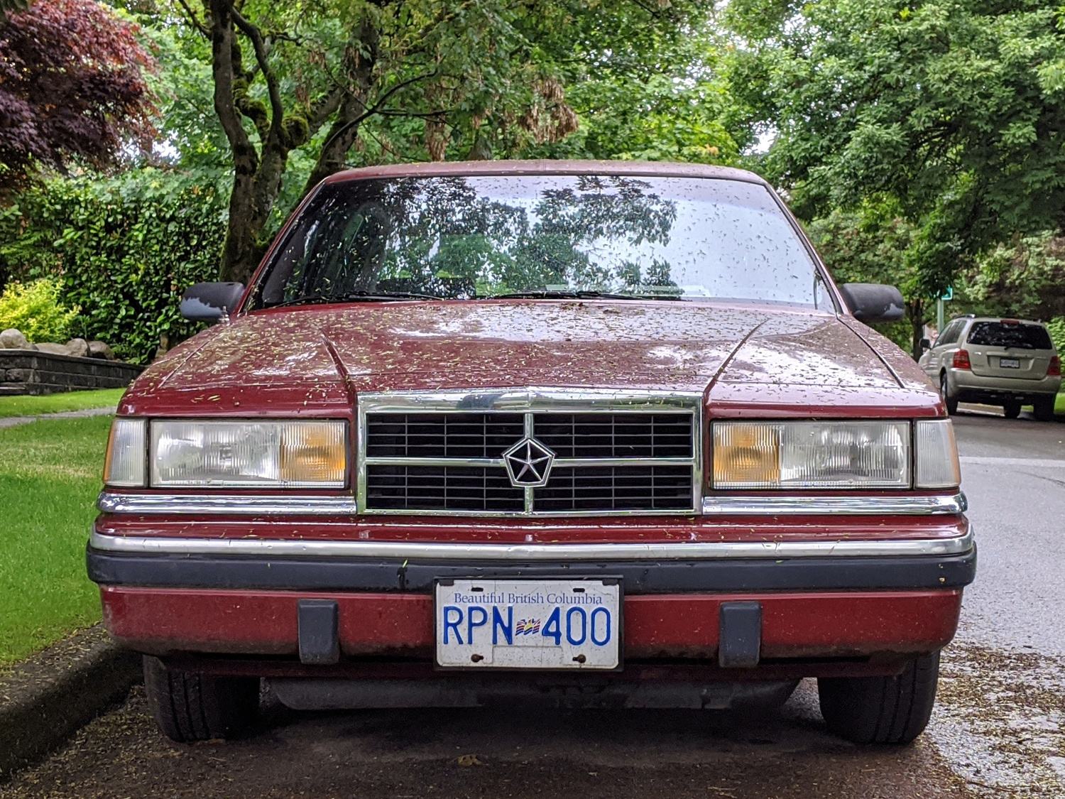 Old Parked Cars Vancouver: 1990 Chrysler Dynasty