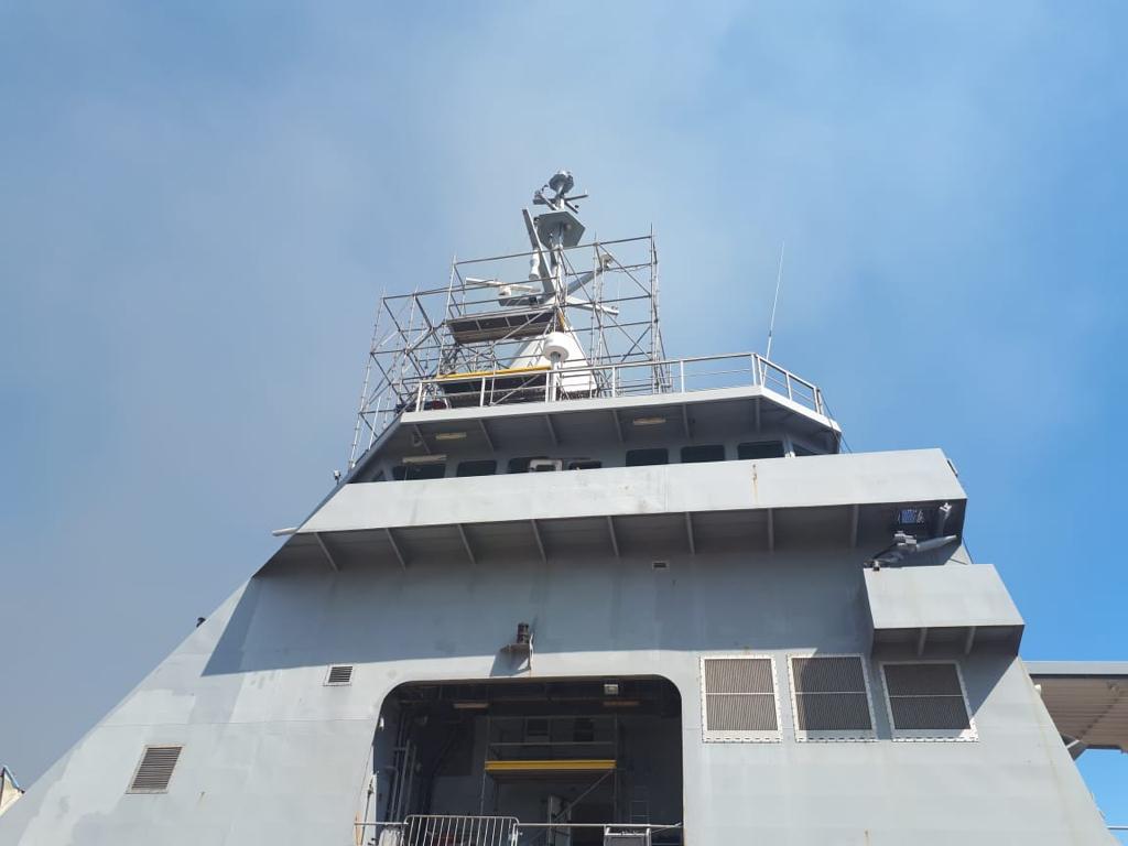 Poder Naval: Continúa el alistamiento del ARA Bouchard para ser ...