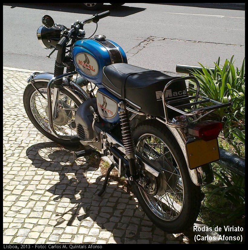 Motorizada Macal M 70 em Lisboa