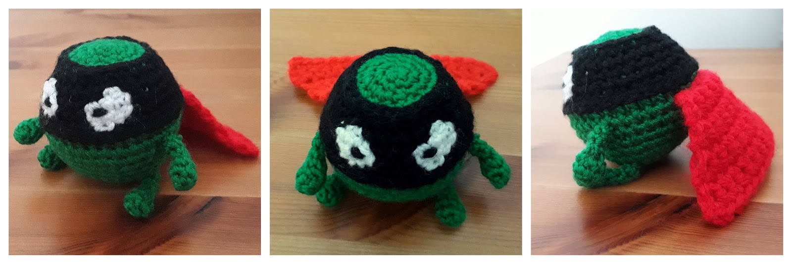 Amigurumi Evil Pea - Free Crochet Pattern