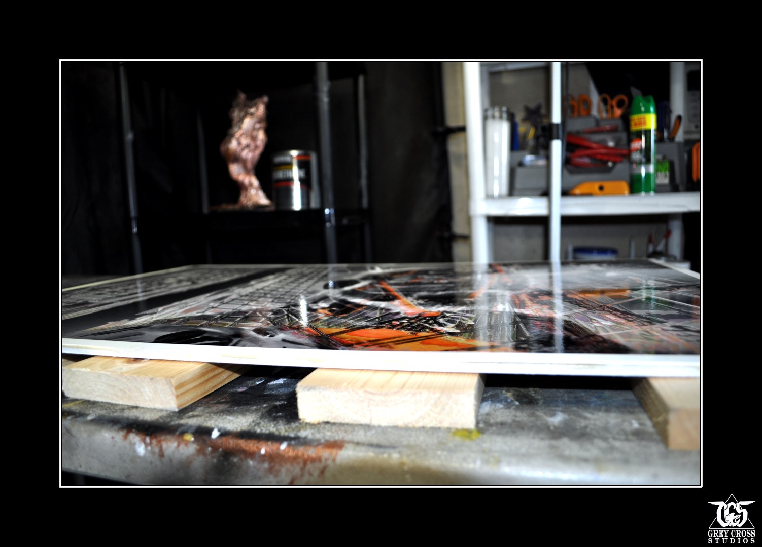 Immortal Artist: Experimenting With Art Techniques - Overpainting ...