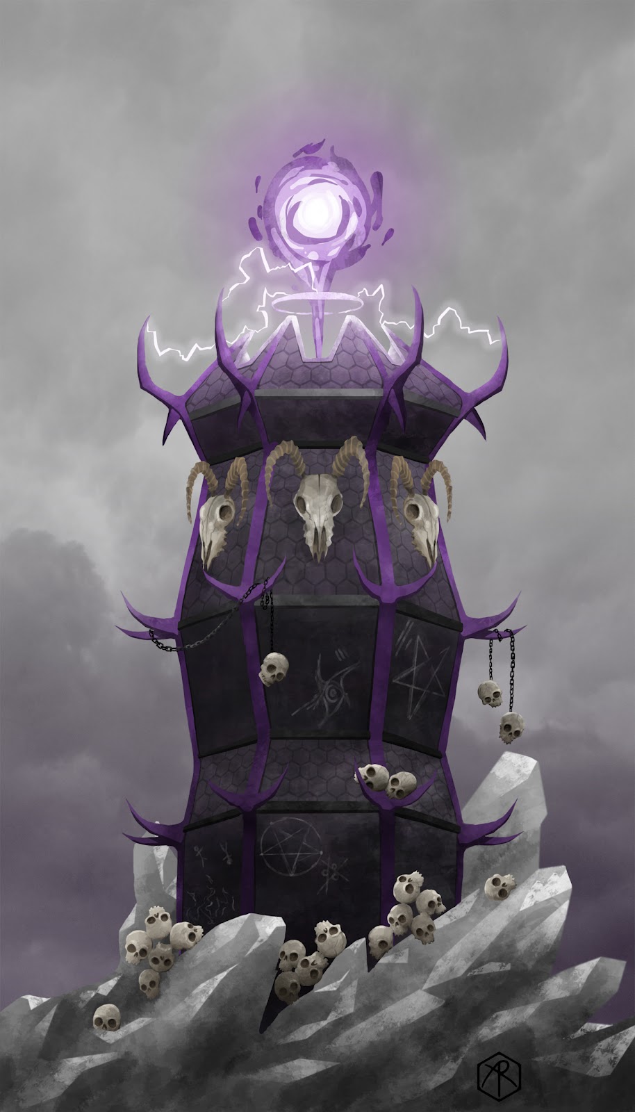 Alexander Phillustration: Chaos Orb - Demon Tower Final