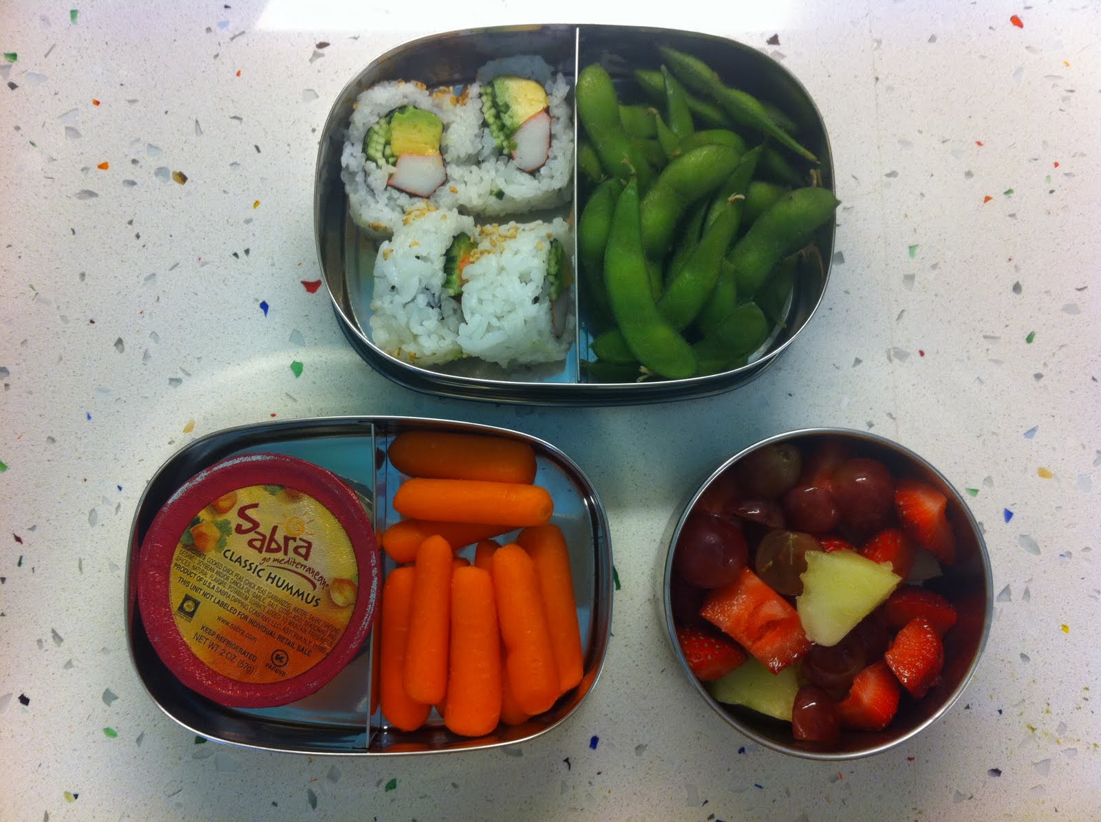 The coming together of lunch to go: Lunch on September 13 - First day ...