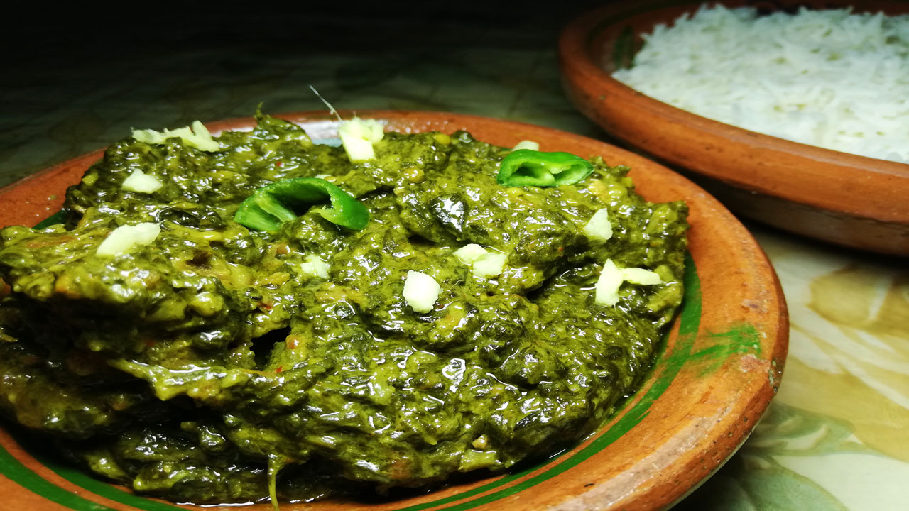Creamy Palak Gosht | Spinach Mutton Recipe by Mayelas Kitchen - Mayelas ...