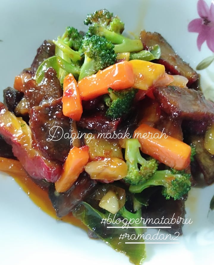 RESEPI DAGING MASAK MERAH ALA THAI