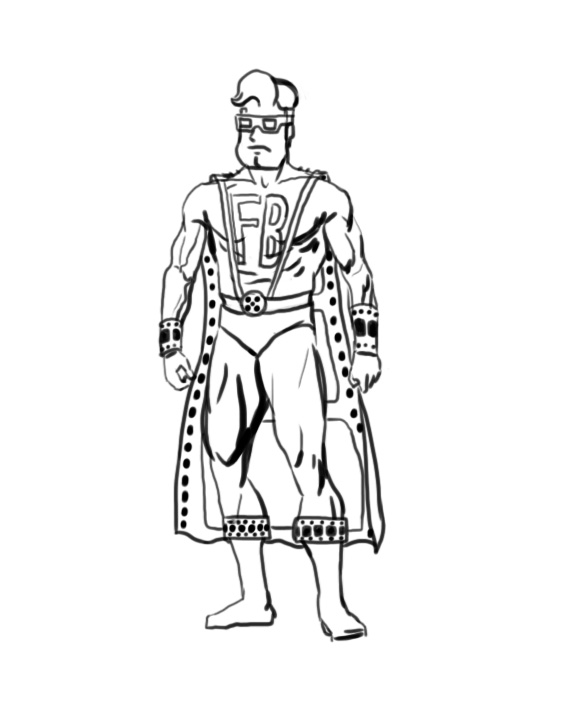 Erik Johnson Illustrator: Superhero Sketches