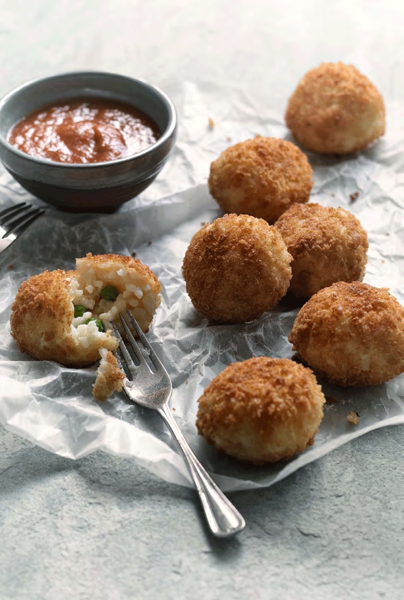 Easy Food Recipes and Cooking: Mini Arancini
