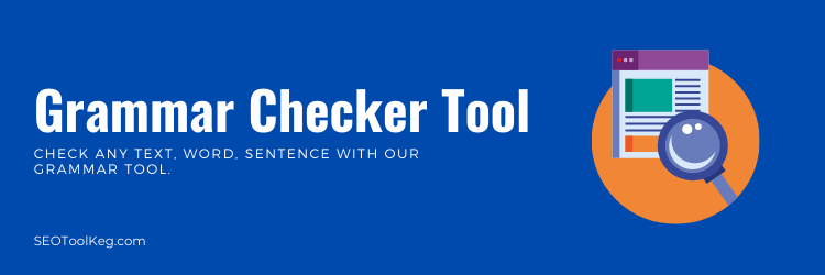 Free Grammar Checker - Online Spelling Tool | SEOToolKeg