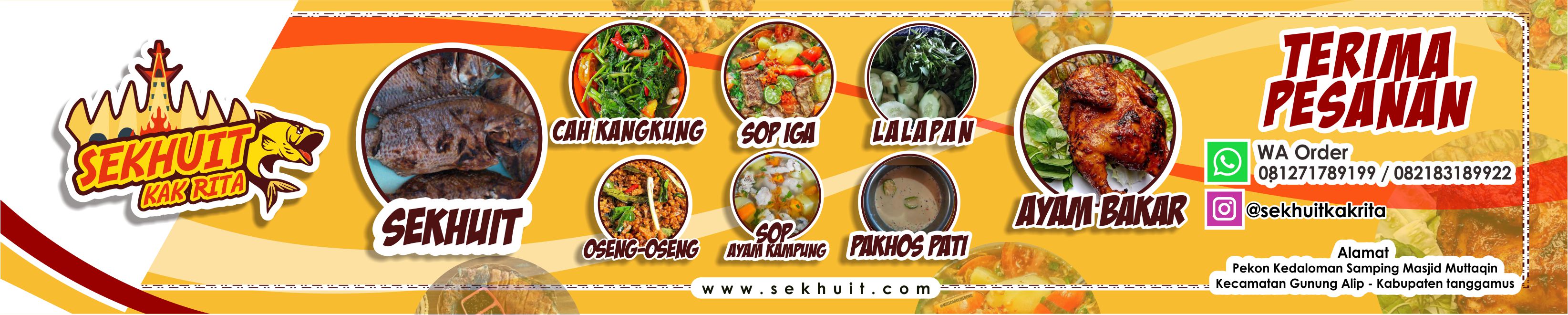 Paket Desain Banner Restoran | LMN Artwork