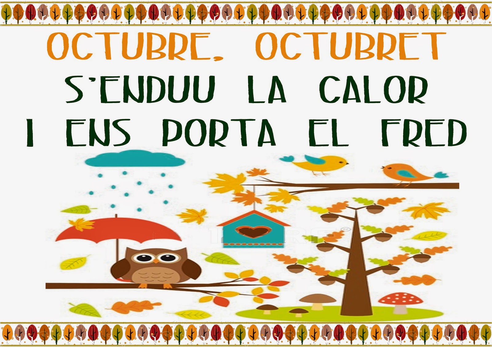 El racó de l'infant: DITES PER AL CURS