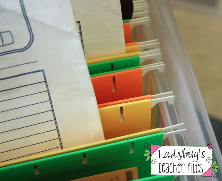 Time-Saving Organizational Systems - Ladybug's Teacher Files