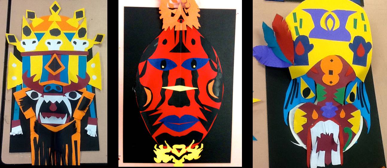 Composite Art & Design: Cultural Masks (Post-exam Prog. for Sec. 1)