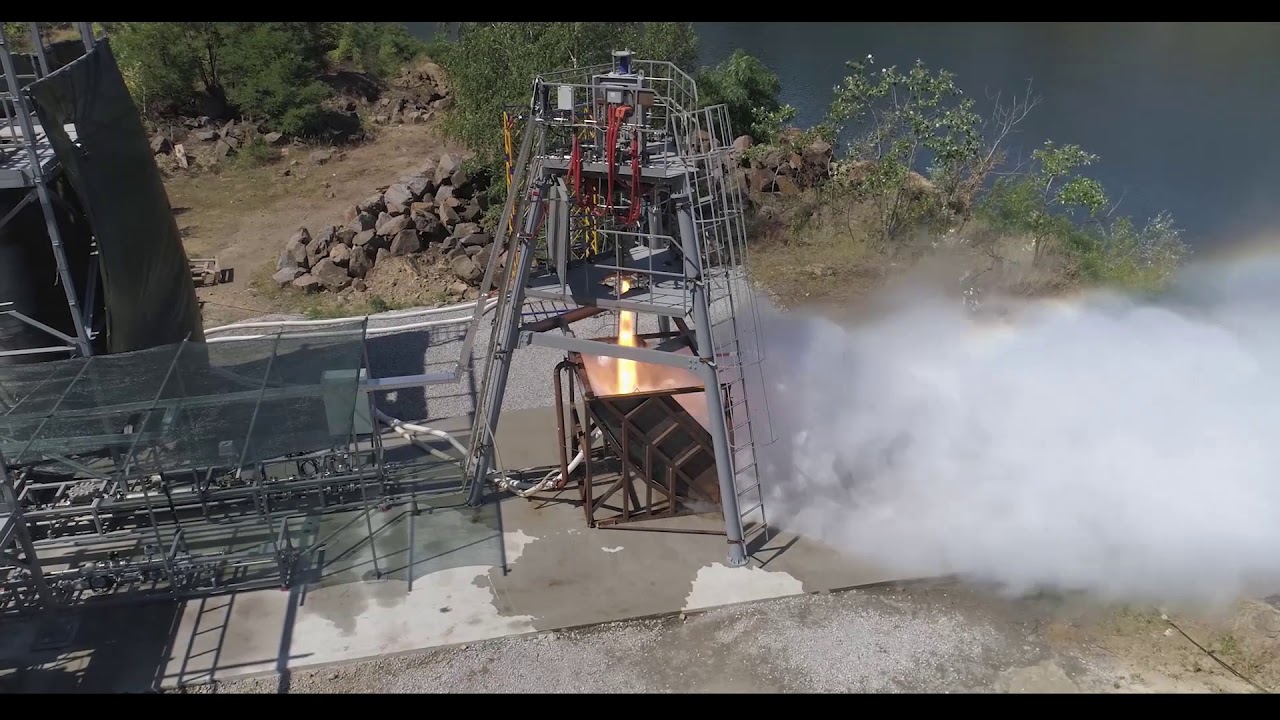 The UK's first complete ground rocket test in 50 years takes place in ...