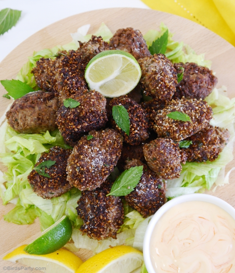 Party Food | Brazilian Kibbe Croquettes Appetizer Recipe - Party Ideas ...