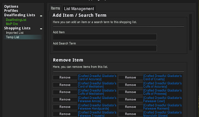 A Guide To SLAGIT - The TSM Shopping List & Auctioning Group Import Tool