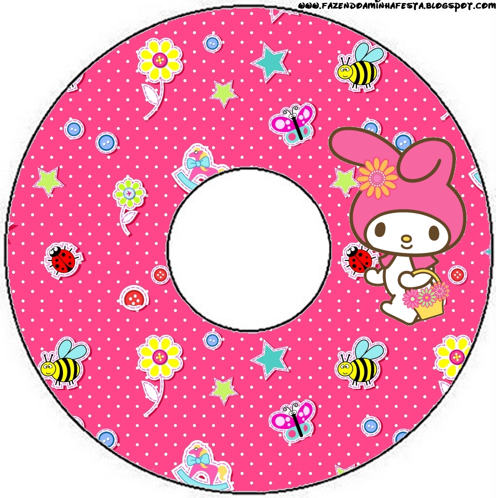 My Melody Birthday Party: Free Printable Candy Buffet Labels. - Oh My ...