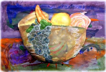 PLATEAU ART STUDIO: Still life Fruit Bowls