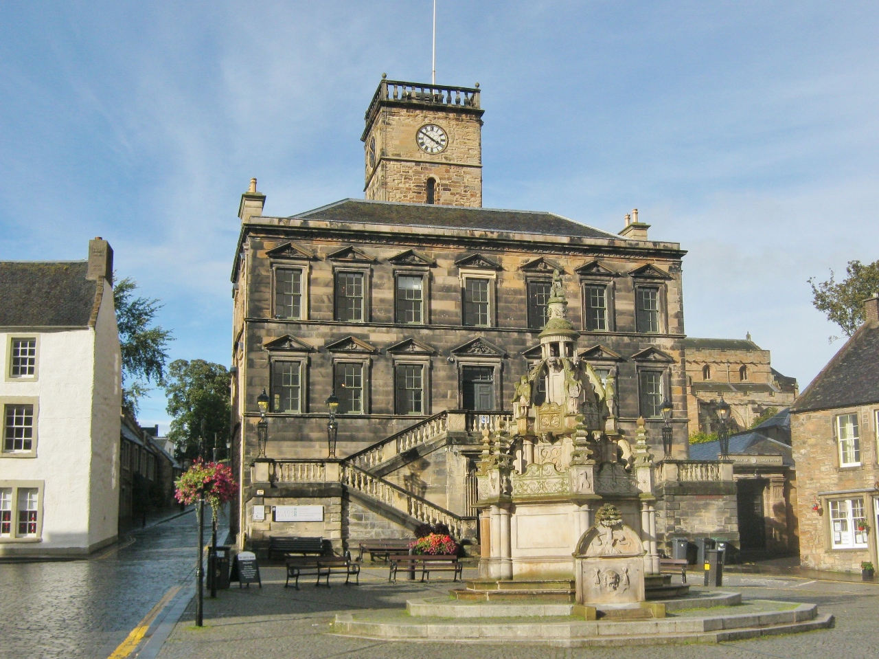 Maxted Travels with Modestine 5: Scotland, Linlithgow