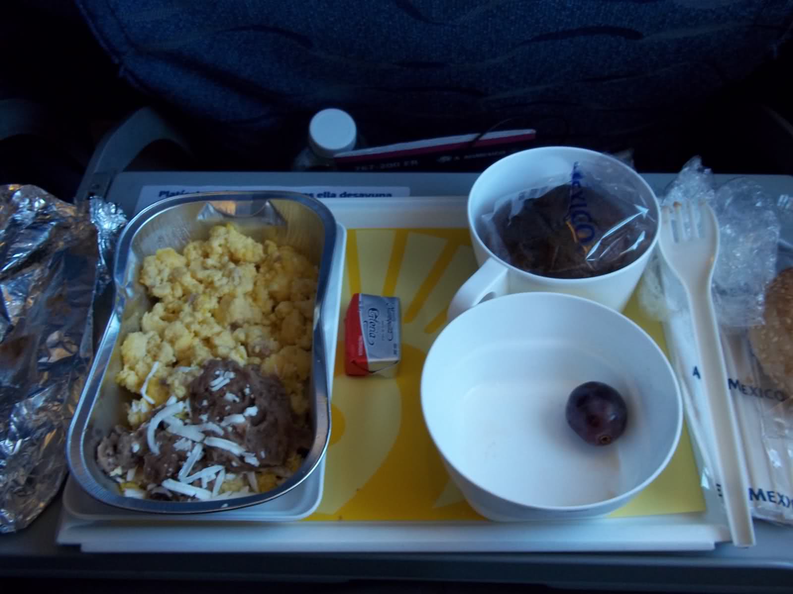 Comidas en las Aerolineas