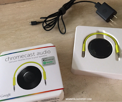 MOMMY BLOG EXPERT: Google Chromecast Audio Review Streaming Music ...