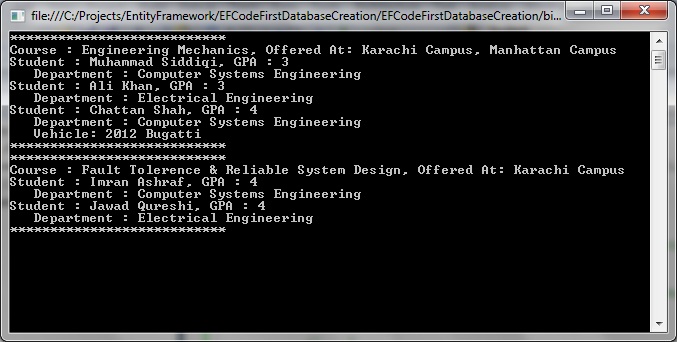 Muhammad Shujaat Siddiqi Entity Framework Code First Relationship Between Entities 2137