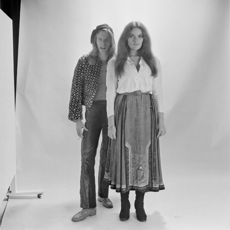 Beautiful Pictures of David Bowie and Dana Gillespie Photographed by ...