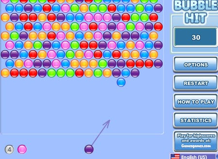 Najlepsza gra kulki: Bubble Hit