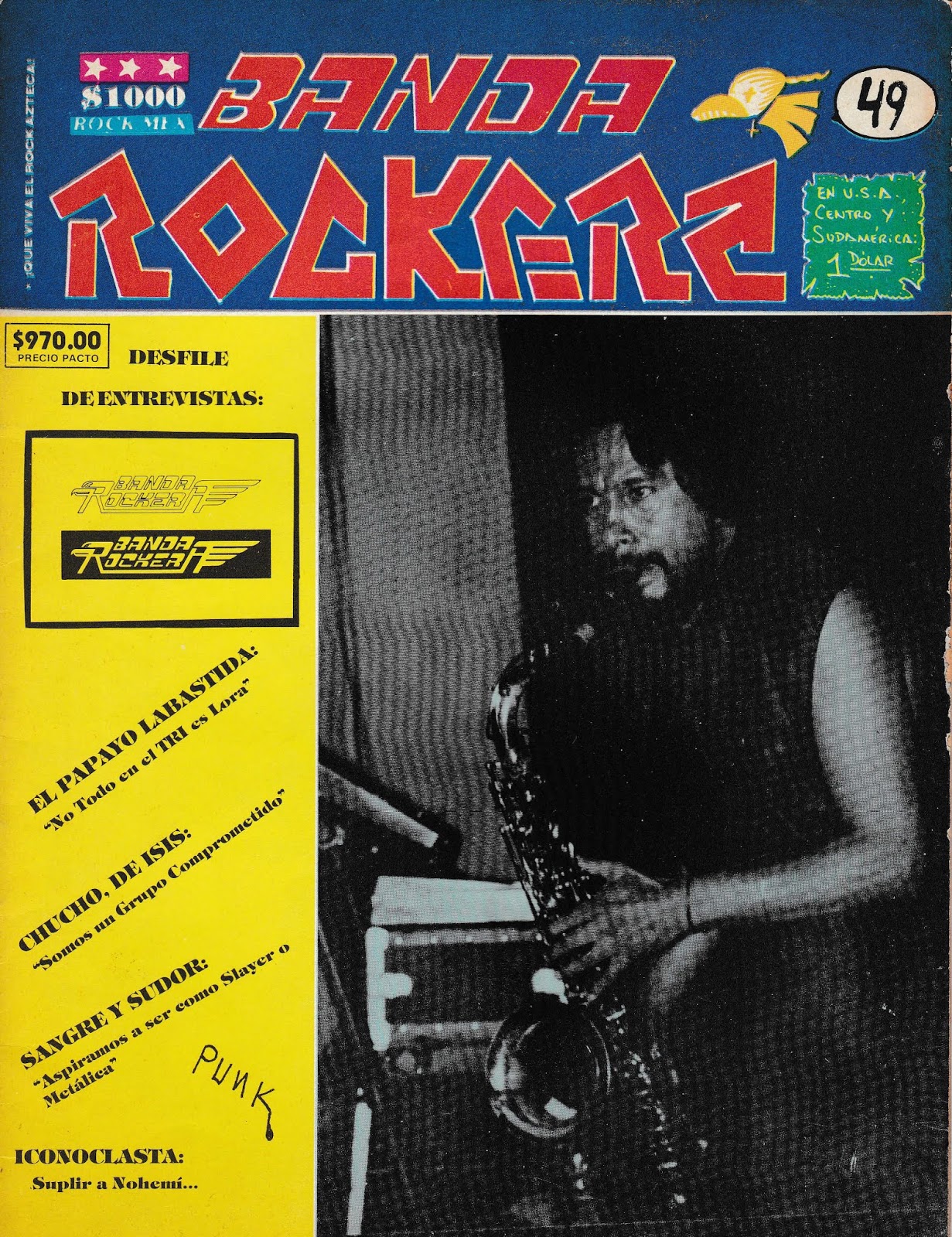 Una Nota Que Cae: Revista Banda Rockera