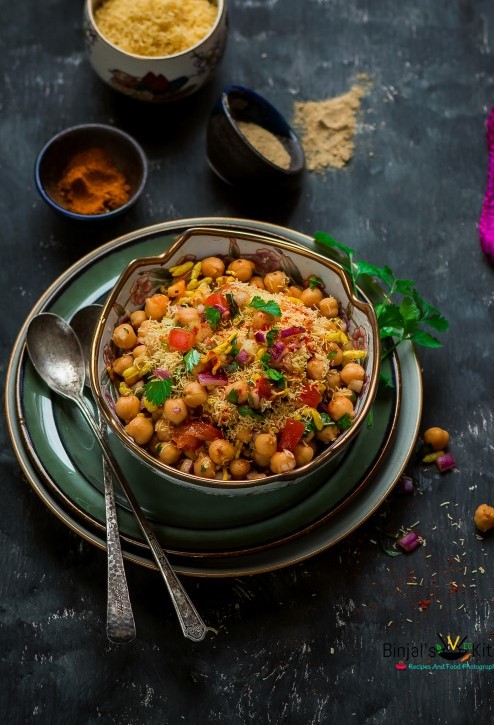 Mix Chana Chaat Recipe - Yummy Traditional