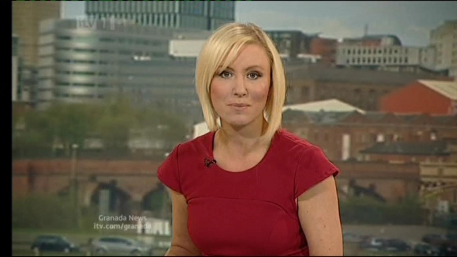 UK Regional News Caps: Mel Barham - ITV Granada