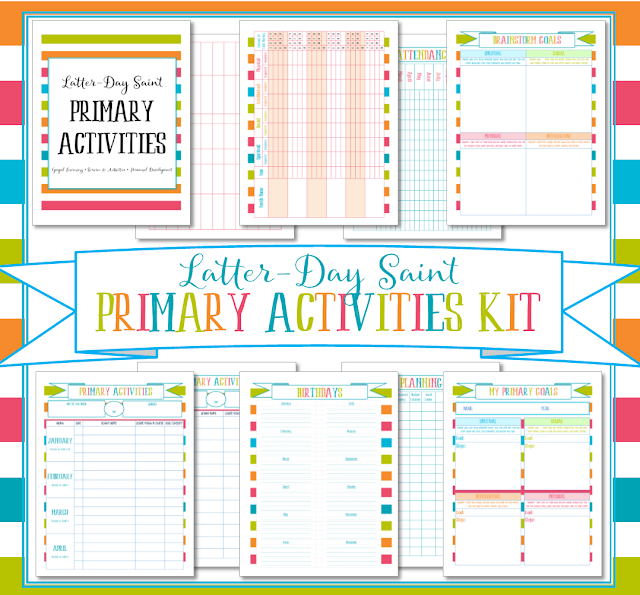 Primary Activity Ideas: Primary Activities Kit