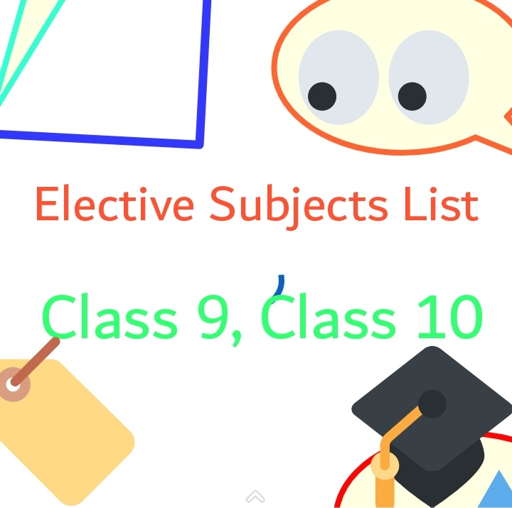 See List of Elective(ikhtairi) Subjects Class 9 & Class 10 with ...