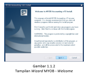 Instalasi MYOB Accounting v 15 - Our Akuntansi