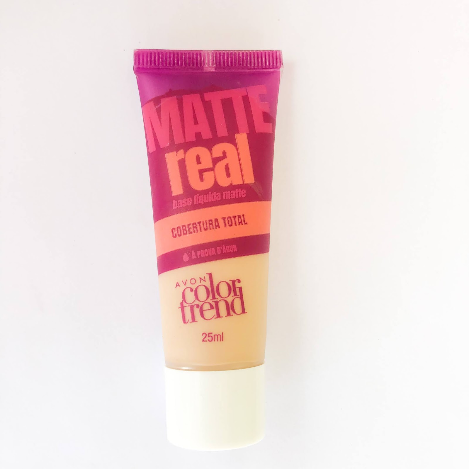Estação Lilás: Resenha: Base Real Matte da Avon