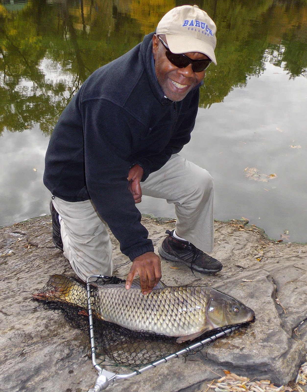 The Great Lakes of NYC: Central Park fly fishing at Loeb's Lake for carp