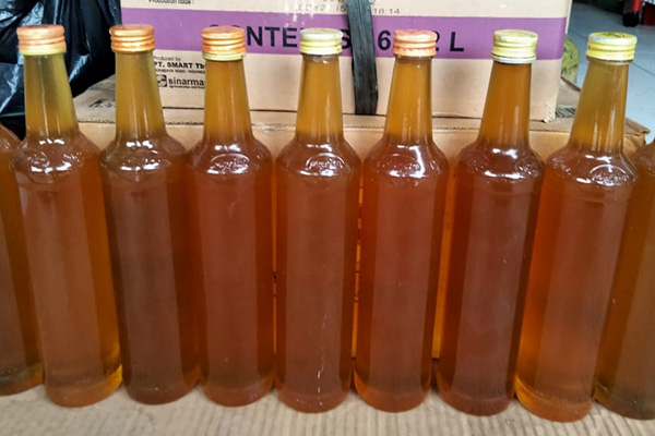 Manfaat dan Harga Madu Hutan Tawon Gung Ukuran Botol Sirup