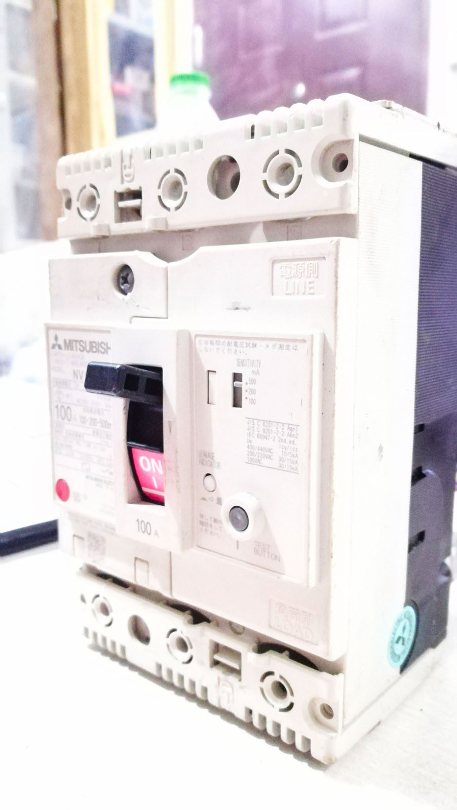Products: Circuit Breaker 100amperes 3 phase from japan