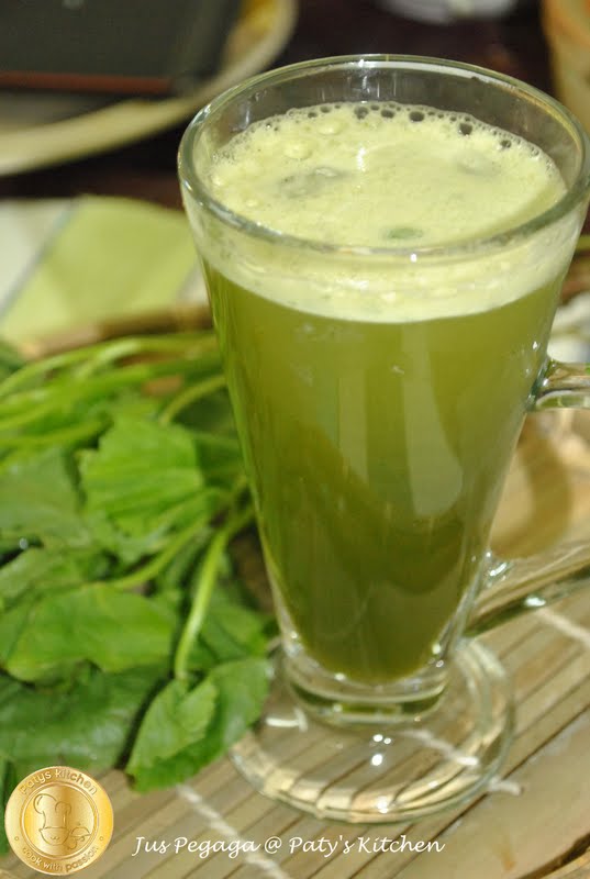 PATYSKITCHEN: PEGAGA JUICE - HERBAL DRINKS WITH A TWIST