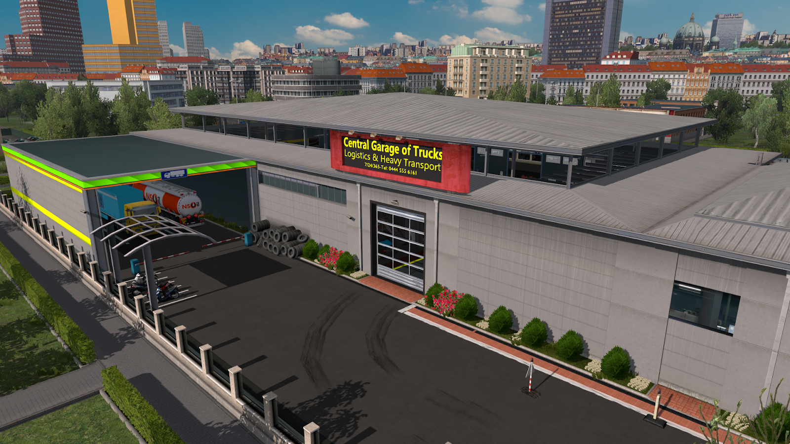 Prefab Garage Scandinavia Mods - Euro Truck Simulator 2 Mod World