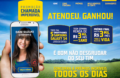 Promoção Tim Chamada Imperdível, como participar
