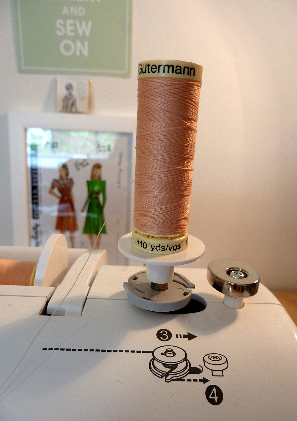 How to use your twin needle - A Stitching Odyssey