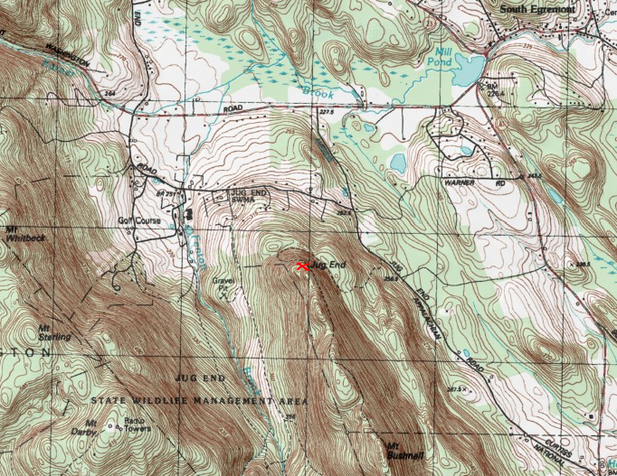 Walking Man 24 7: Jug End(Southern Berkshires)